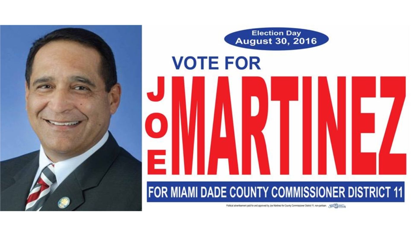 Joe Martínez preparando su campaña para recuperar su antiguo asiento de ...