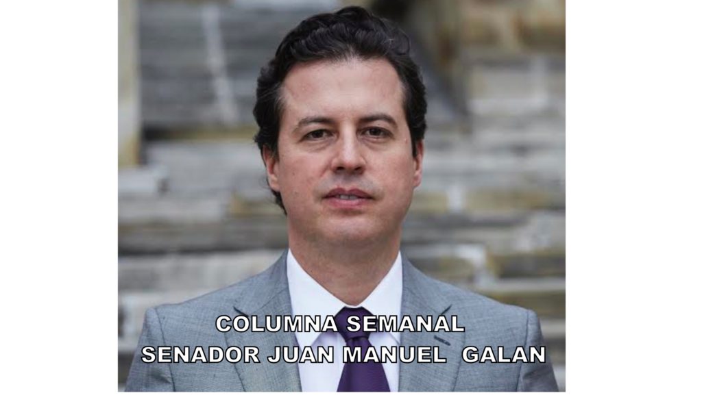 Columna semanal, senador Juan Manuel Galan "EL liberalismo es mas ...